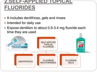 Topical and systemic fluorides | PPTX