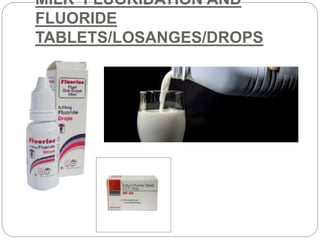 Topical and systemic fluorides | PPTX