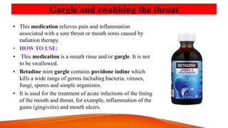 Topical application | PPTX