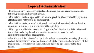 Topical application | PPTX