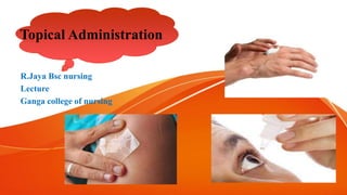 Topical application | PPT