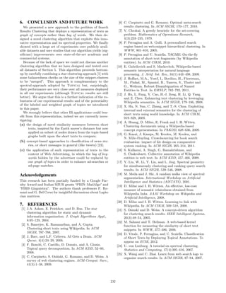 Topical clustering of search results | PDF