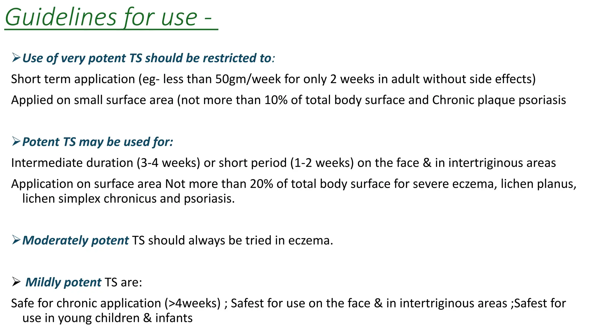 Topical corticosteroids and their uses , applications , contraindications.pptx