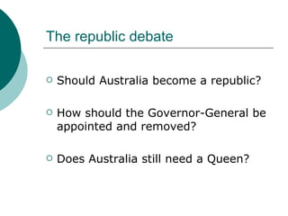 Topic a lecture 3 & 4 history, constitution, federal system | PPT