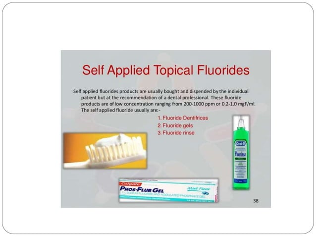 Topicalfluorides | PPTX