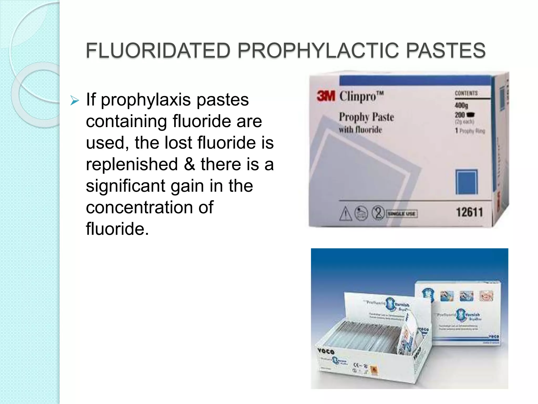 Topical fluorides in dentistry | PPTX