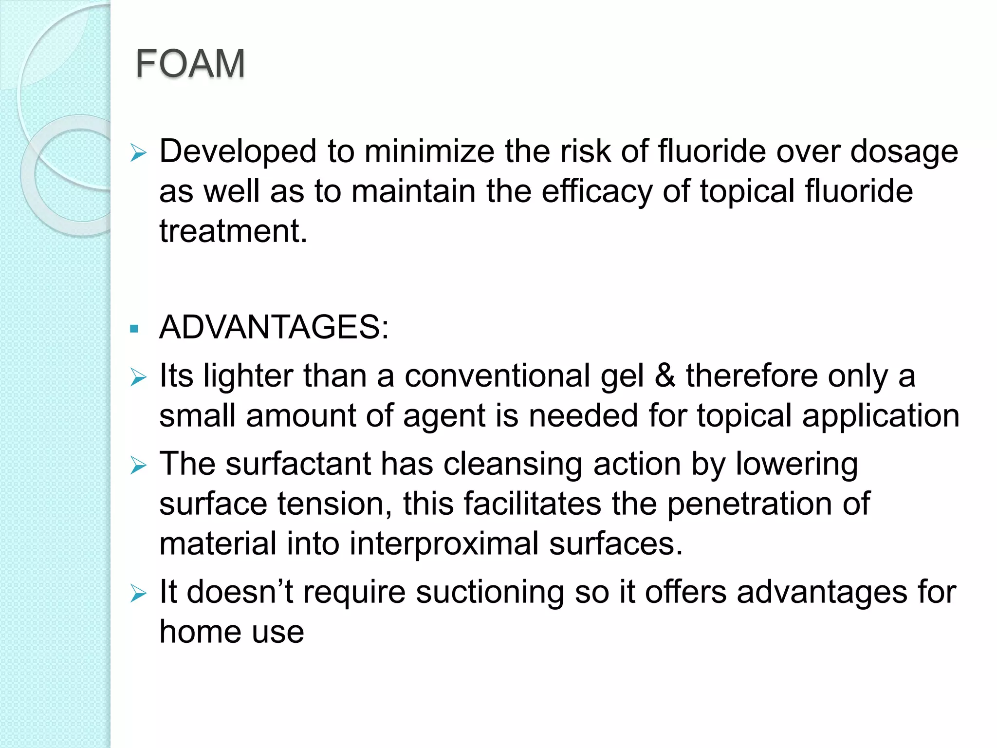 Topical fluorides in dentistry | PPTX