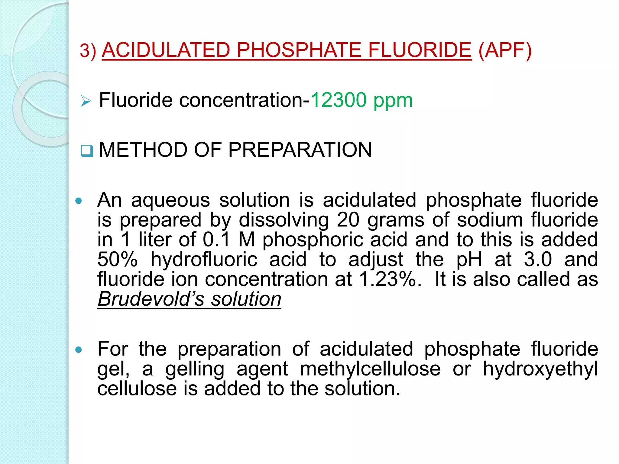 Topical fluorides in dentistry | PPTX | Dental Health | Diseases and ...