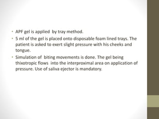 Topicalfluoridesppt | PPTX
