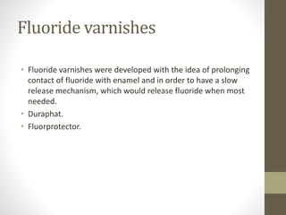 Topicalfluoridesppt | PPTX
