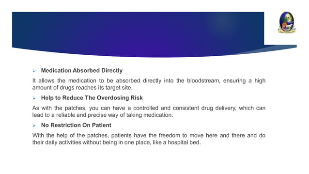 Topical Health Patches: Types, Benefits, and How to Apply | PPT