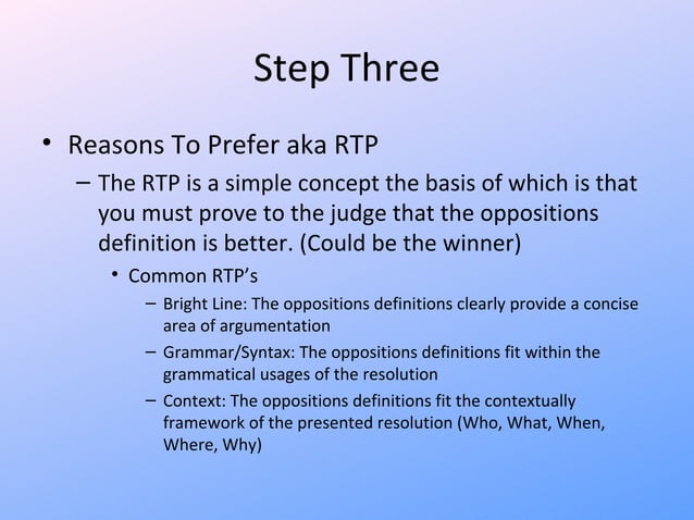 Topicality presentation | PPT