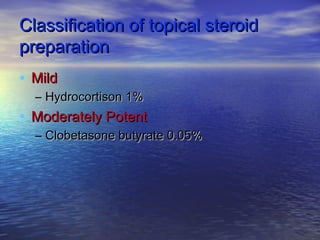 Topical keratolytics & topical steroids | PPT