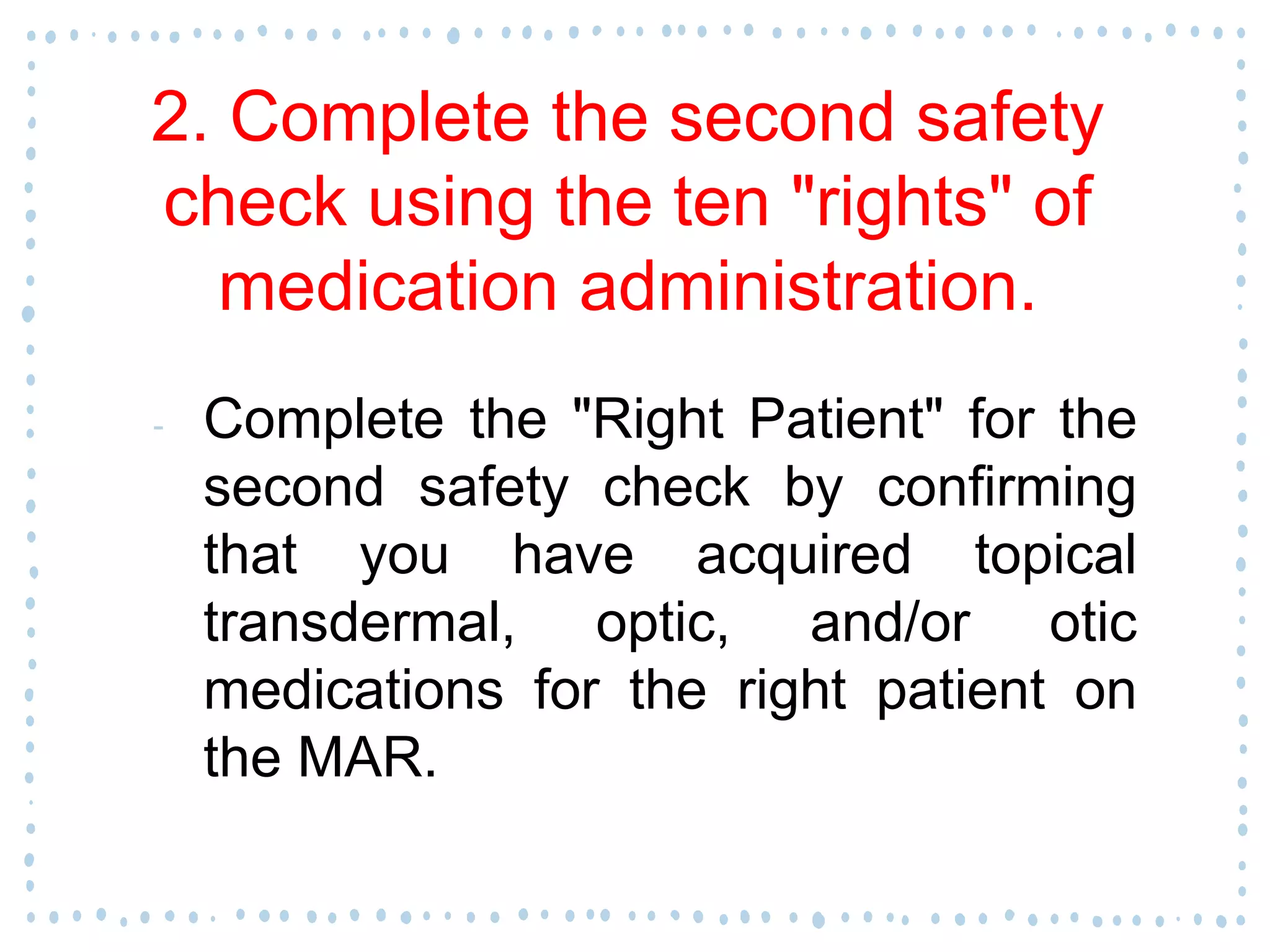 Topical medications administration | PPTX