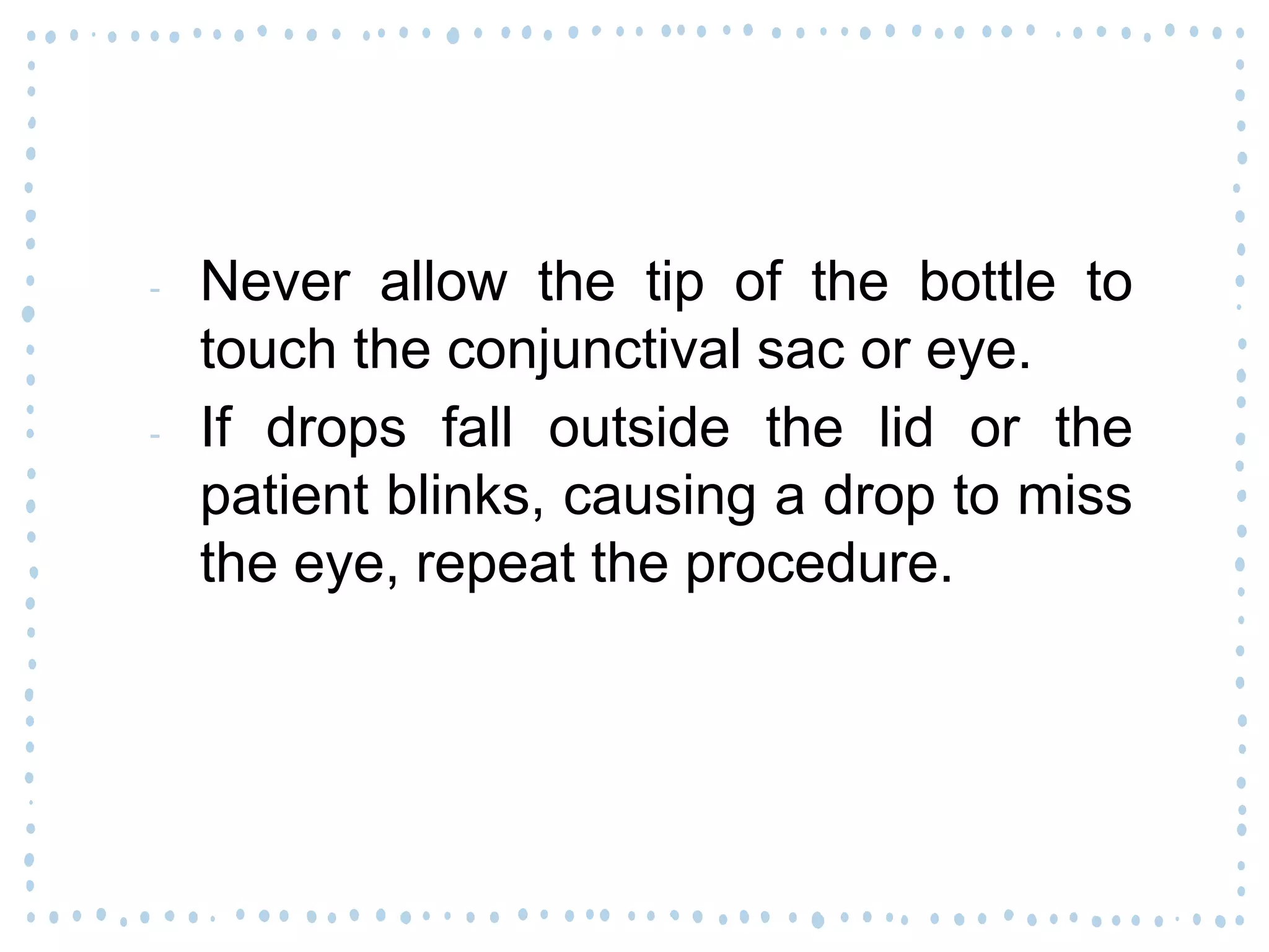 Topical medications administration | PPTX