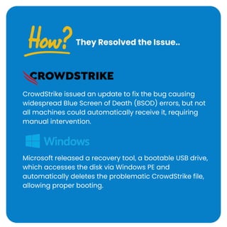 Blue Screen Of Death | Windows Down | Biggest IT failure | PDF