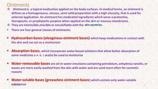 Topical Preparation- Cream Ointments, paste etc.pptx