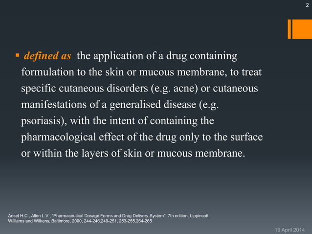 Topical route_Dr. Mansij Biswas | PPTX | Skin Care | Beauty