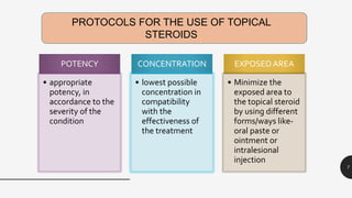Topical steroids | PPTX