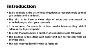 TOPIC ANALYSIS.pptx