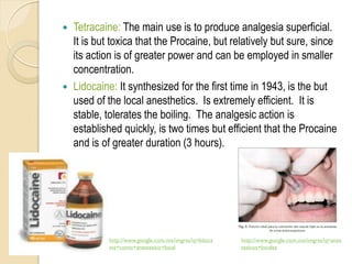 Topic and local anesthetics | PDF