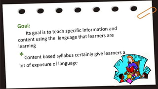 Topic and task based syllabus | PPT