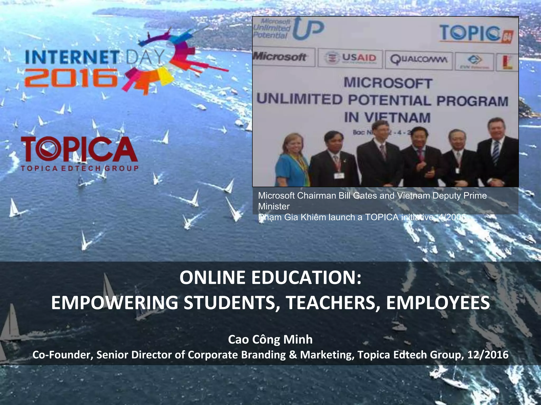 Online Education: Empowering Students, Teacher, Employees. | PPTX
