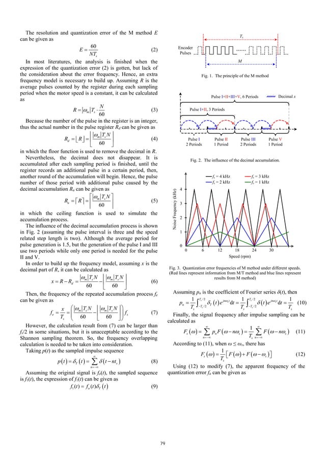 A Novel Frequency Characteristic Model and Noise Shaping Method for Encoder-Based Speed ...