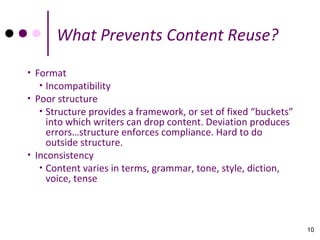 Topic-based Authoring and Reuse | PPT