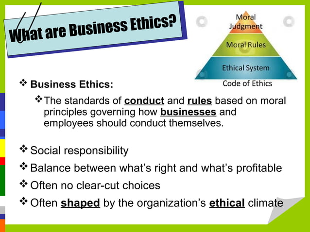 Topic Business Ethics Overview.ppt....., | PPT