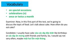 Topic Cakes (New Version) for ielts speaking.pptx