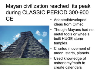 Topic chapter 23 history mayans intro | PPT