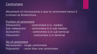 Topic chromosome | PPTX