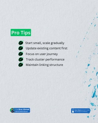 🌟 Master Content Organization with Topic Clusters | PDF