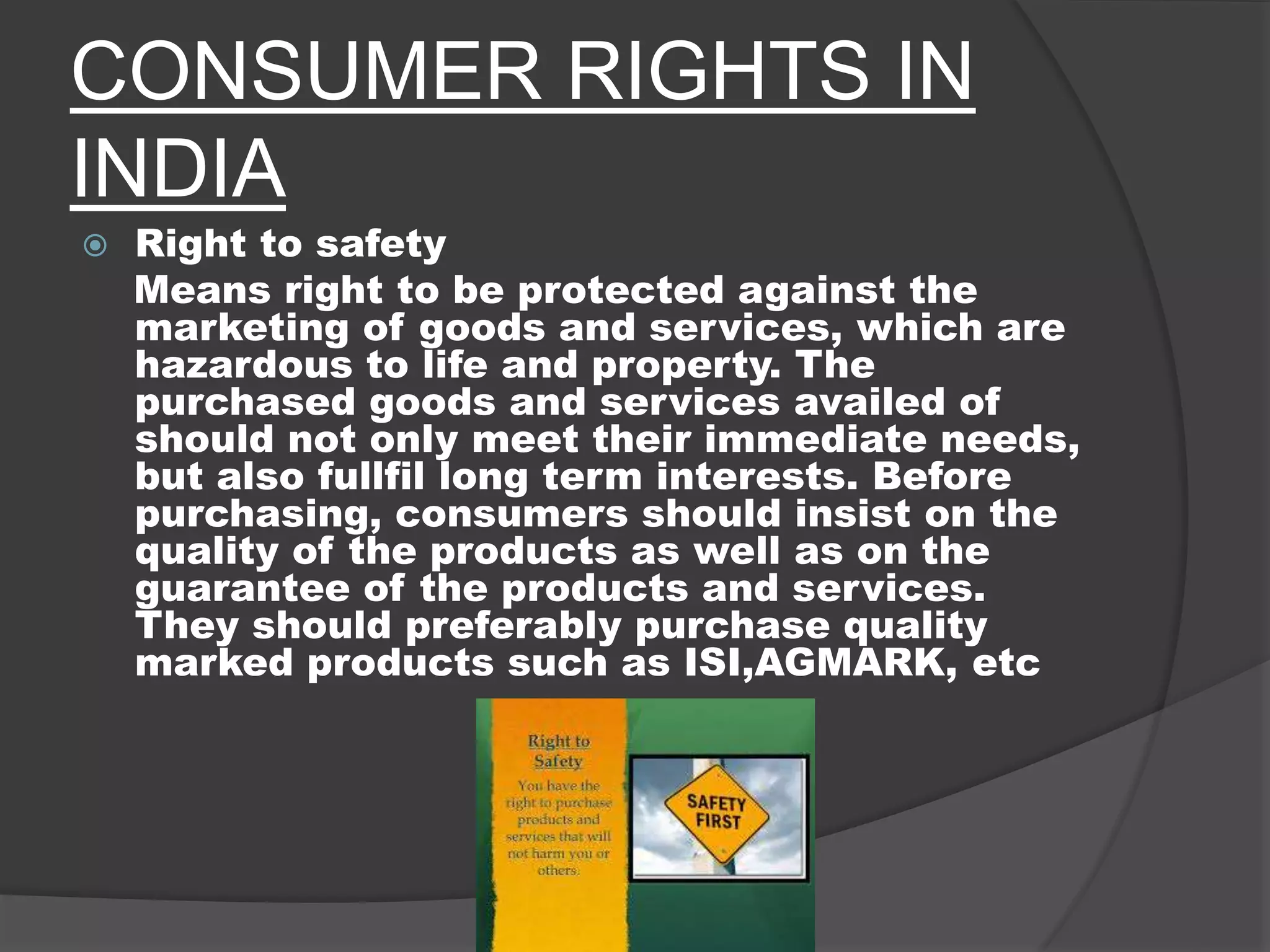 TOPIC –CONSUMER RIGHTS | PPTX | Consumer Issues | Business