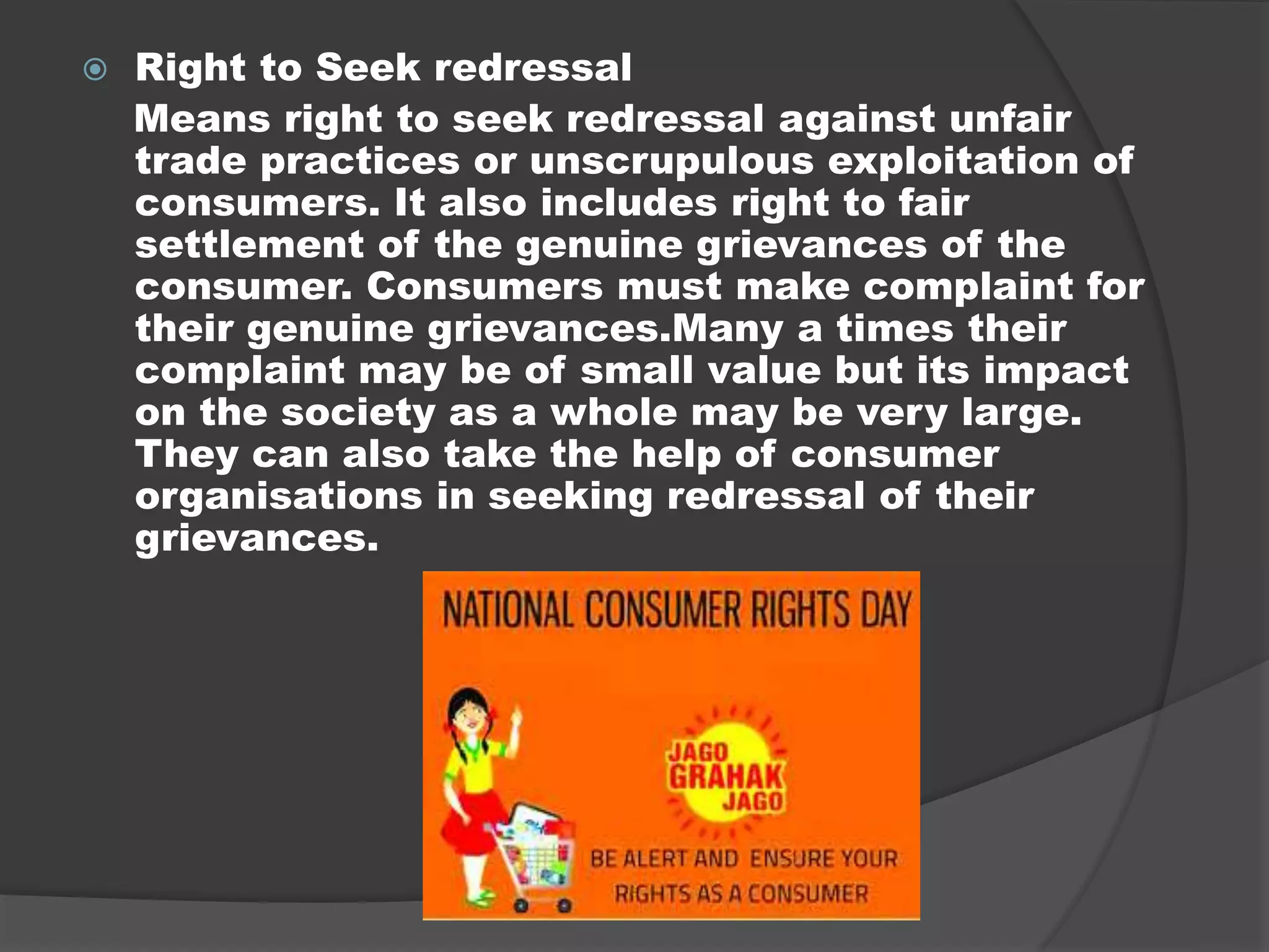 TOPIC –CONSUMER RIGHTS | PPTX | Consumer Issues | Business