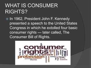 TOPIC –CONSUMER RIGHTS | PPTX | Consumer Issues | Business