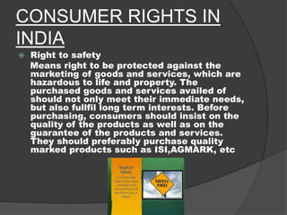 TOPIC –CONSUMER RIGHTS | PPTX | Consumer Issues | Business