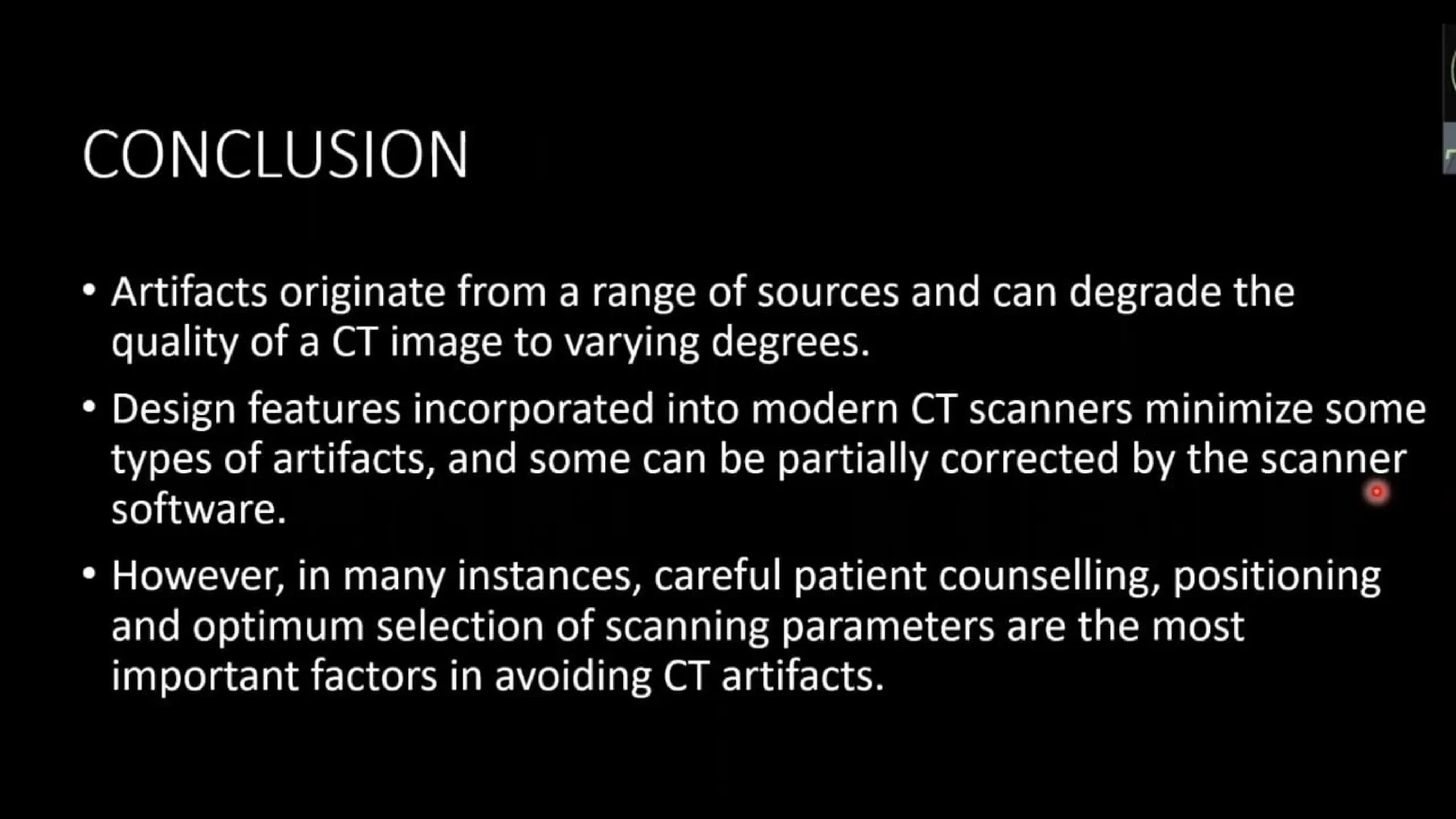 TOPIC – CT ARTEFACTS about imp artefacts.pptx