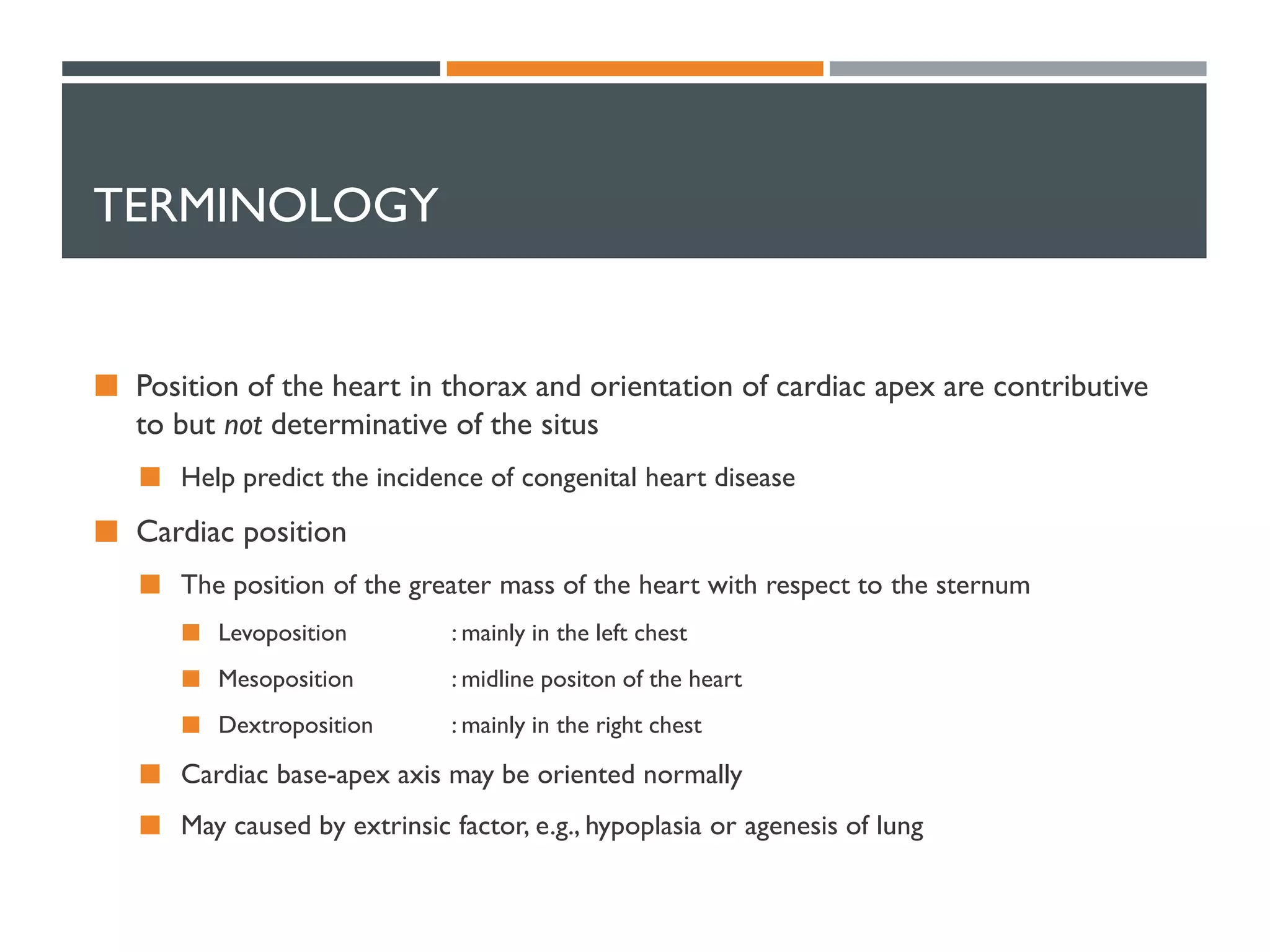 Segmental approach to Congenital Heart Disease | PDF