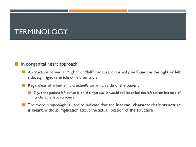 Segmental approach to Congenital Heart Disease | PDF | Heart and ...