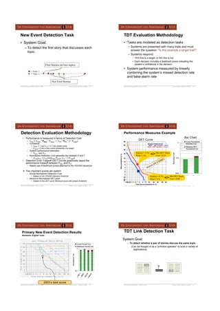 Topic detection and tracking | PDF