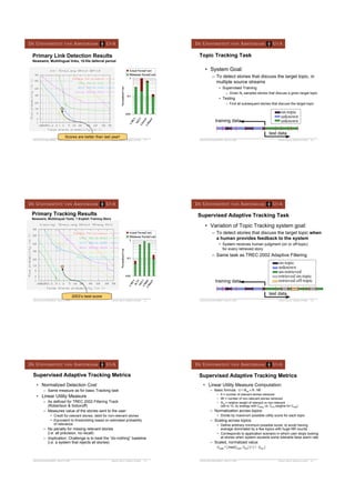 Topic detection and tracking | PDF