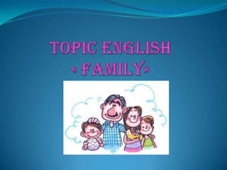 Topic english | PPT