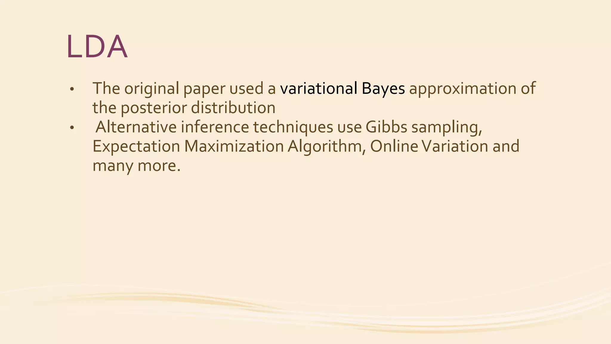 Topic extraction using machine learning | PPTX
