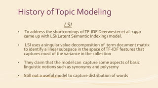 Topic extraction using machine learning | PPTX