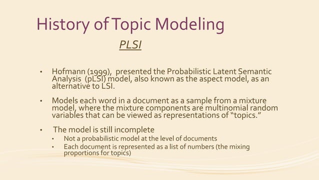 Topic extraction using machine learning | PPT