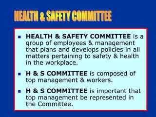 Topic F - S&H COMMITTEE & TBMeeting.ppt