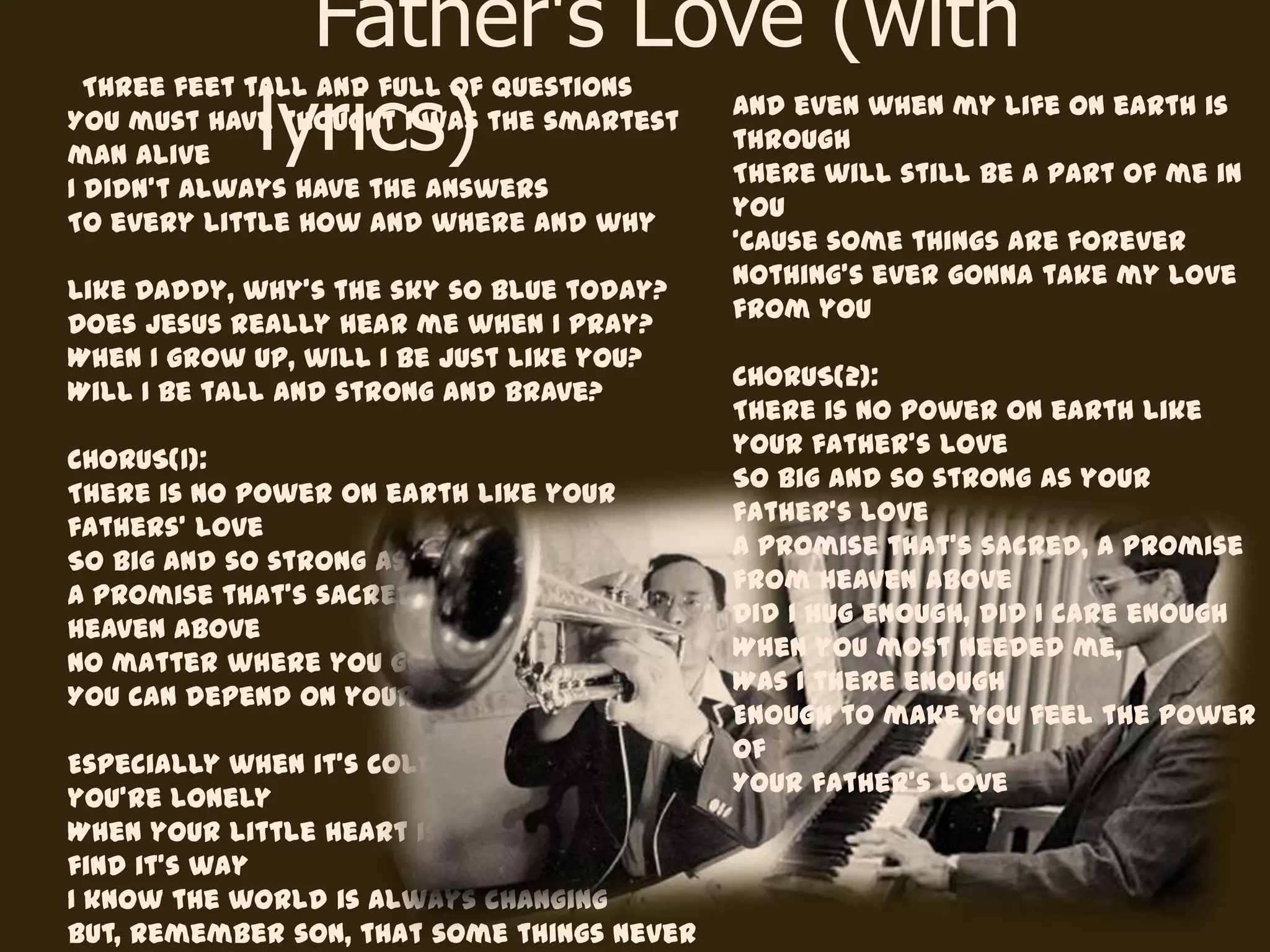 Topic father's day | PPTX | Graduation | Personal Celebrations & Life ...