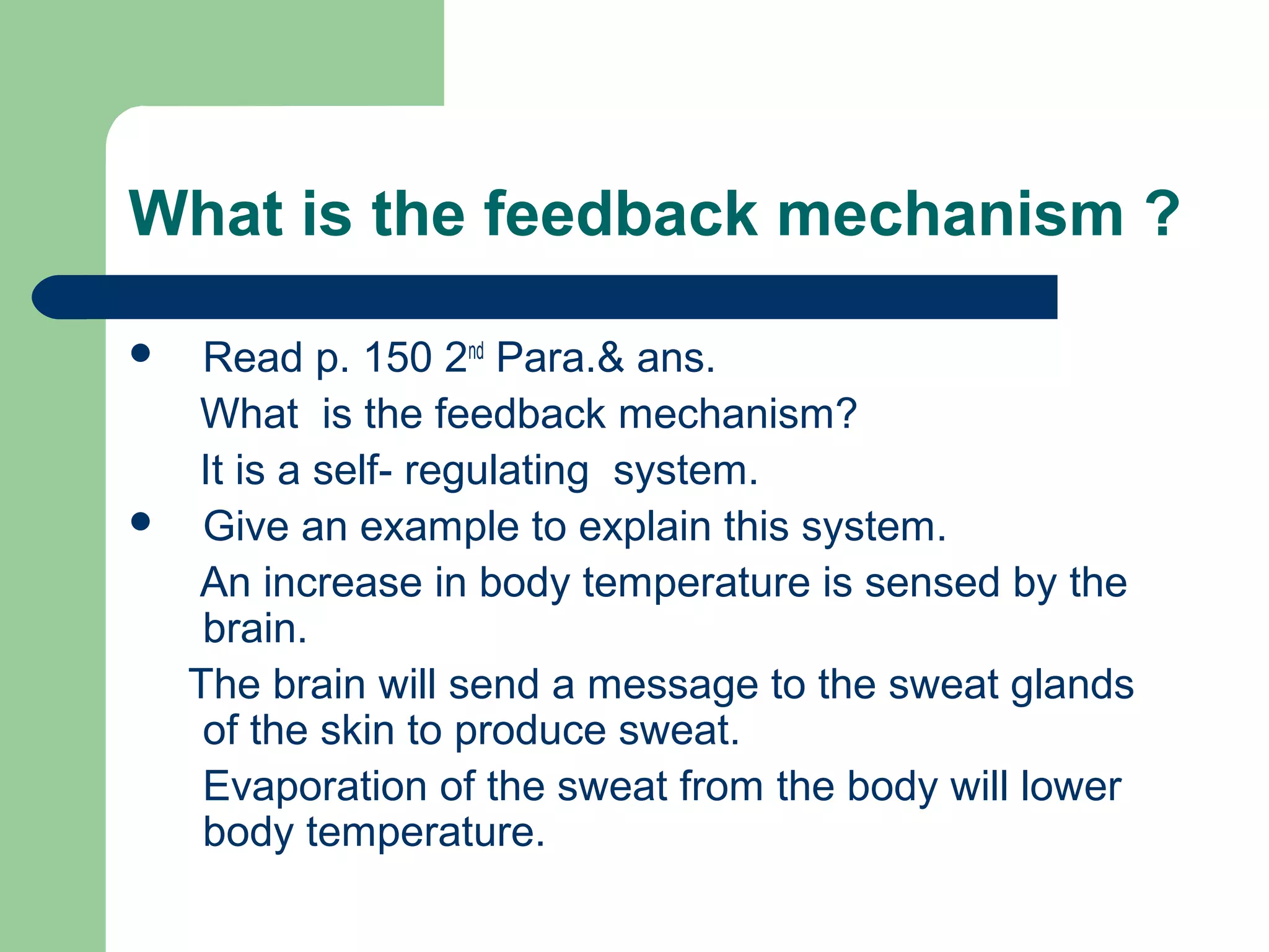 Topic feedback mechanism | PPT